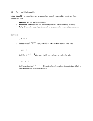 Unit+1+Test+Review - Unit 1 of Algebra 2 Honors at Langley High School ...