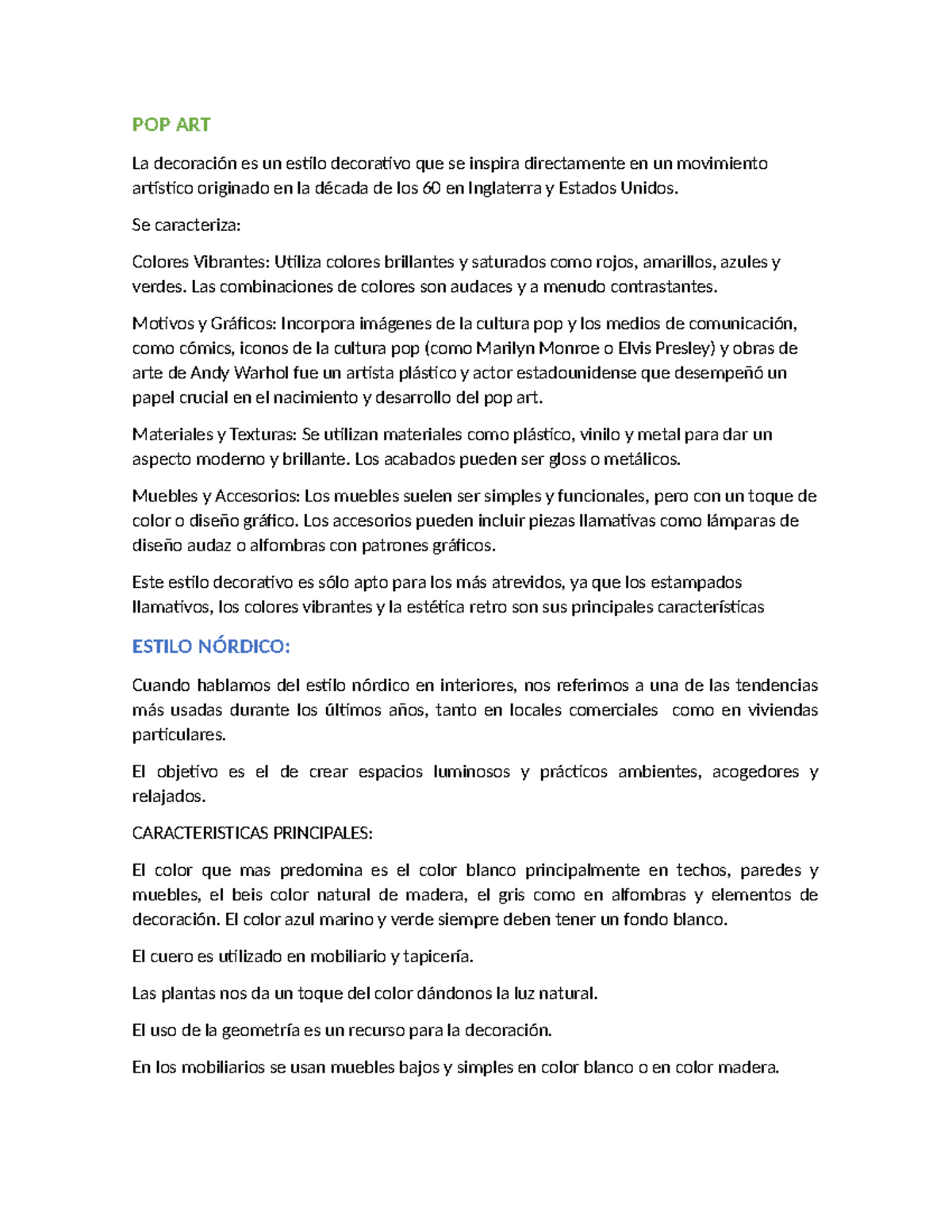 Estilo Oriental - asadsad - POP ART La decoración es un estilo ...