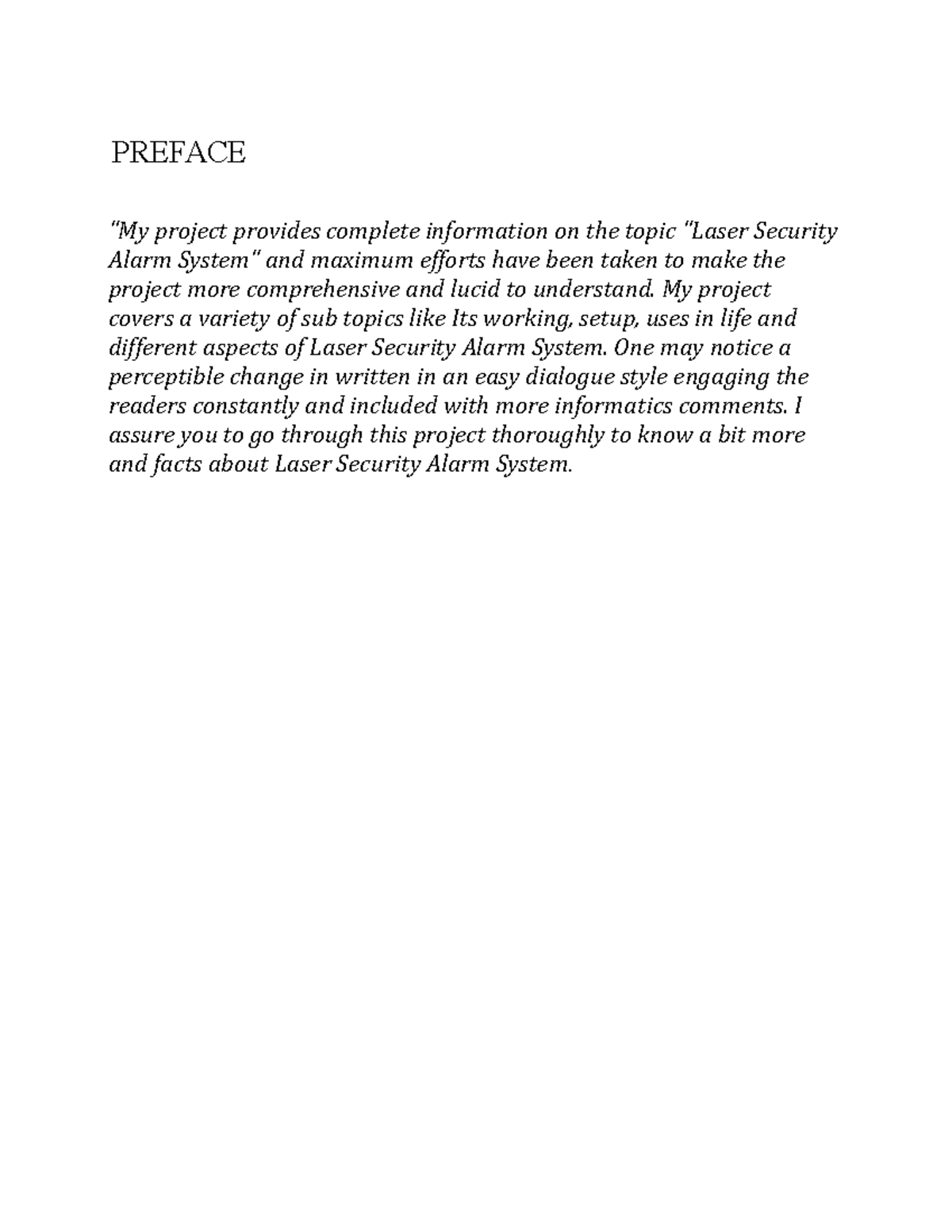 physics investigatory project on light resistors - PREFACE "My project ...