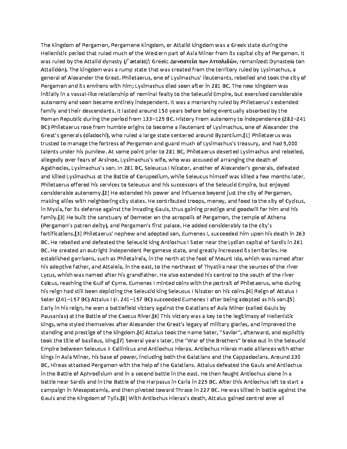 3 - oiewfefewfokweokfokewok - The Kingdom of Pergamon, Pergamene ...