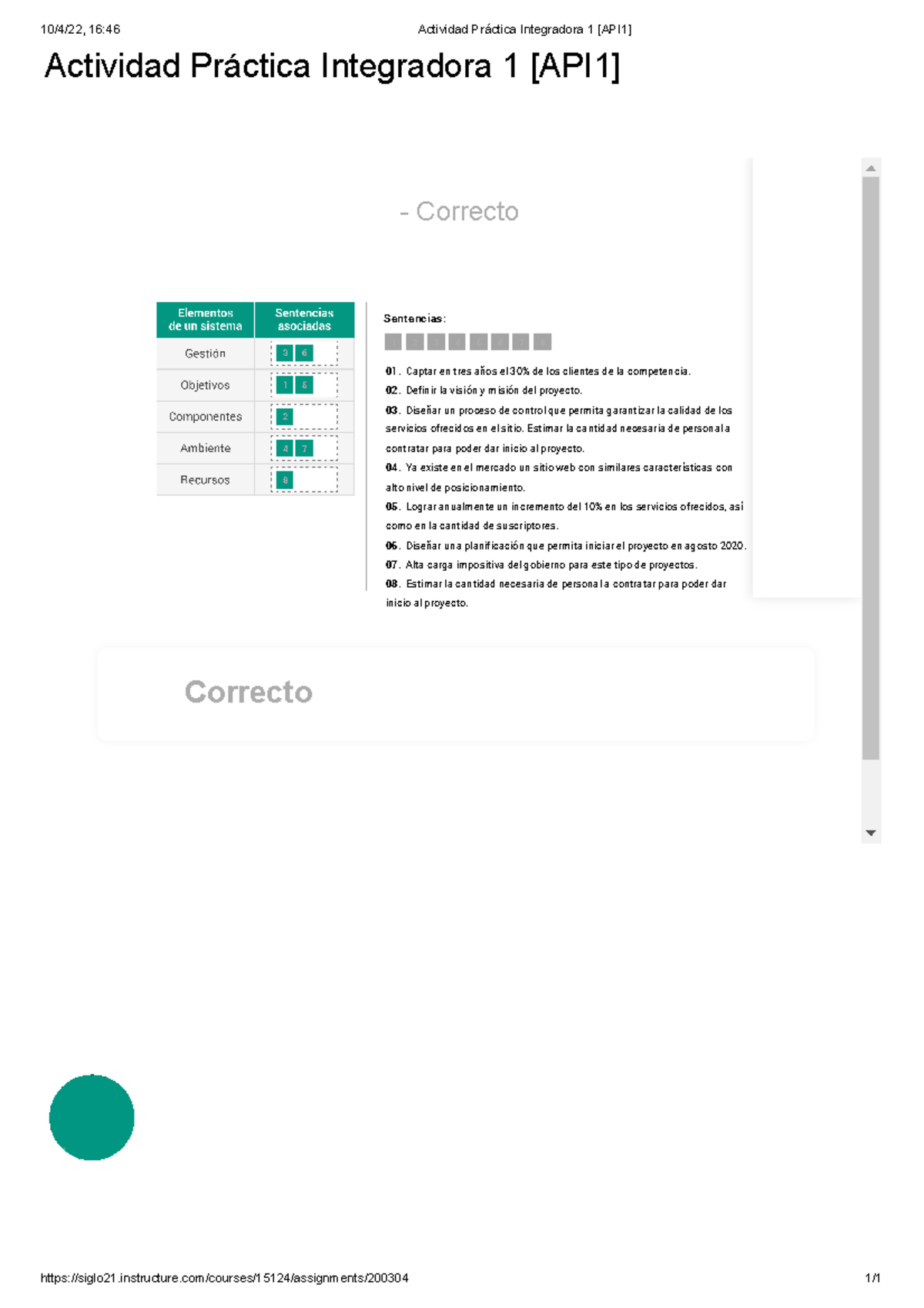 Actividad Práctica Integradora 1 [API1] - instructure/courses/15124/assignments/200304 1 ...