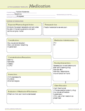 Varicella Med Template - ACTIVE LEARNING TEMPLATES THERAPEUTIC ...