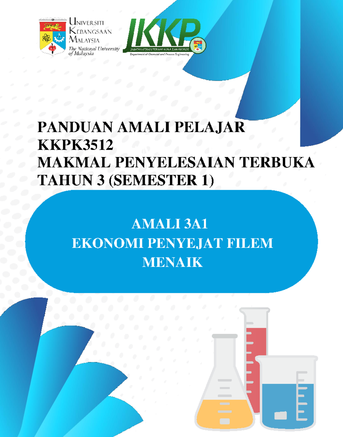3A1 Ekonomi Penyejat Filem Menaik terkini - AMALI 2A PANDUAN AMALI ...