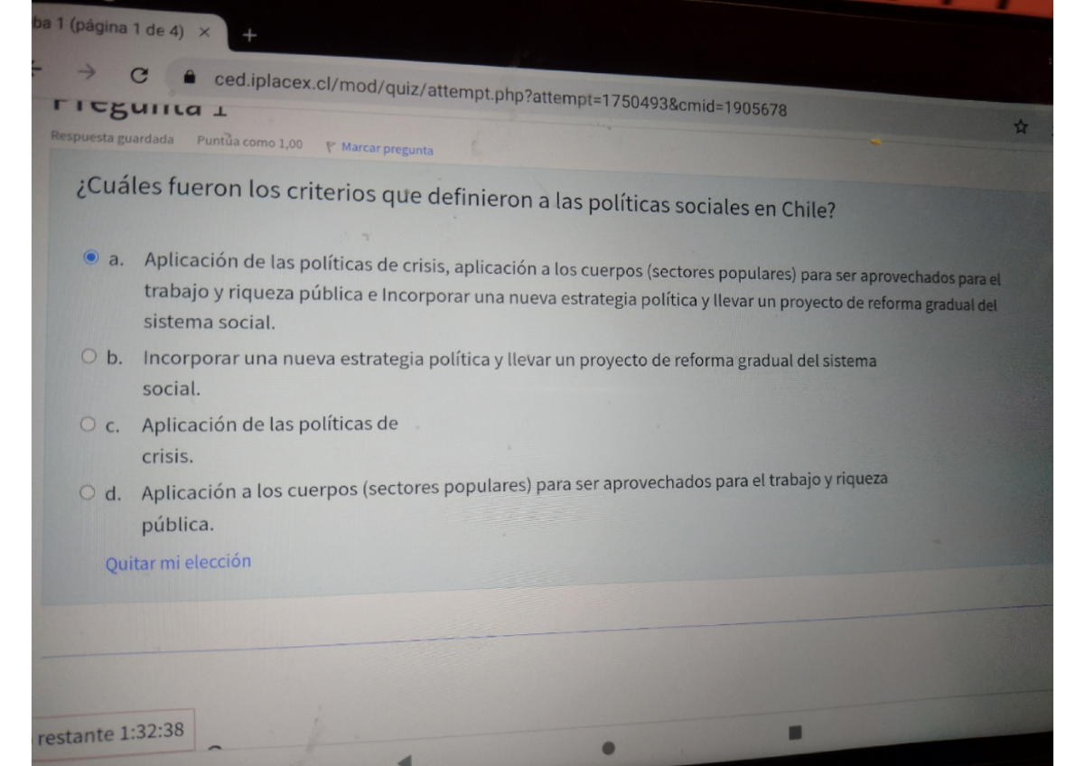 Prueb 1 fundam tbjo social 2022 - trabajo social - Studocu