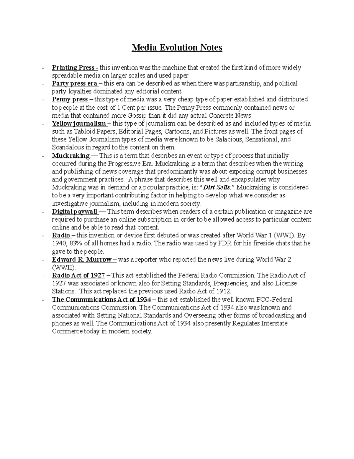 Media Evolution Notes - Media Evolution Notes Printing Press - this ...