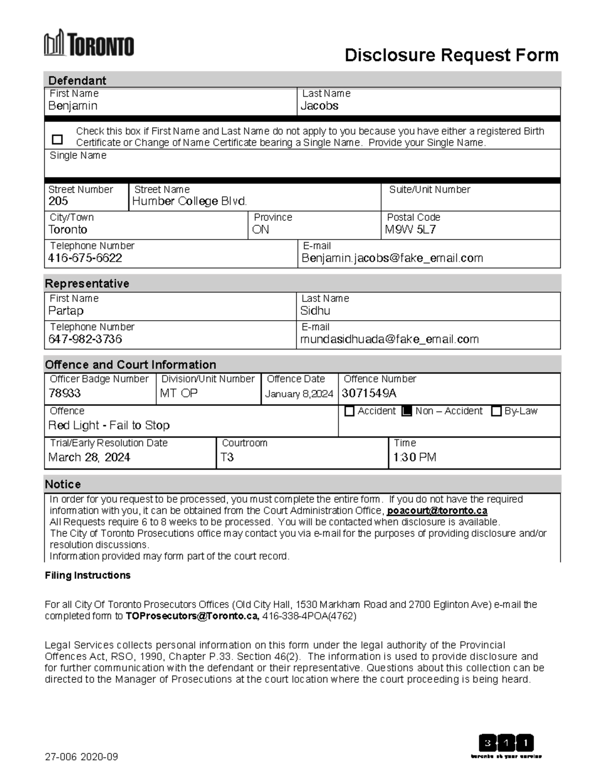 Https:www - Form 1 - Disclosure Request Form Defendant First Name Last ...