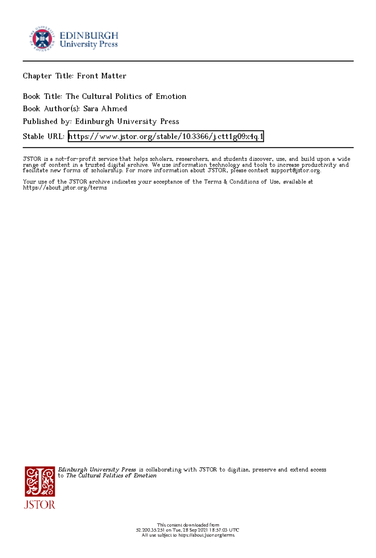 01 Front Matter - asdfasd - Chapter Title: Front Matter Book Title: The ...