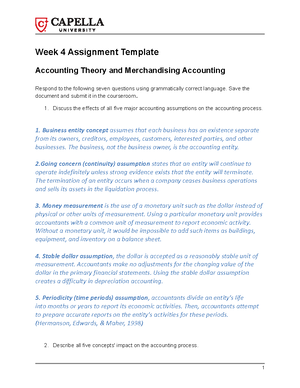 BUS3061 Week3Assignment - Week 3 Assignment Template Completing the Accounting Cycle Respond to ...