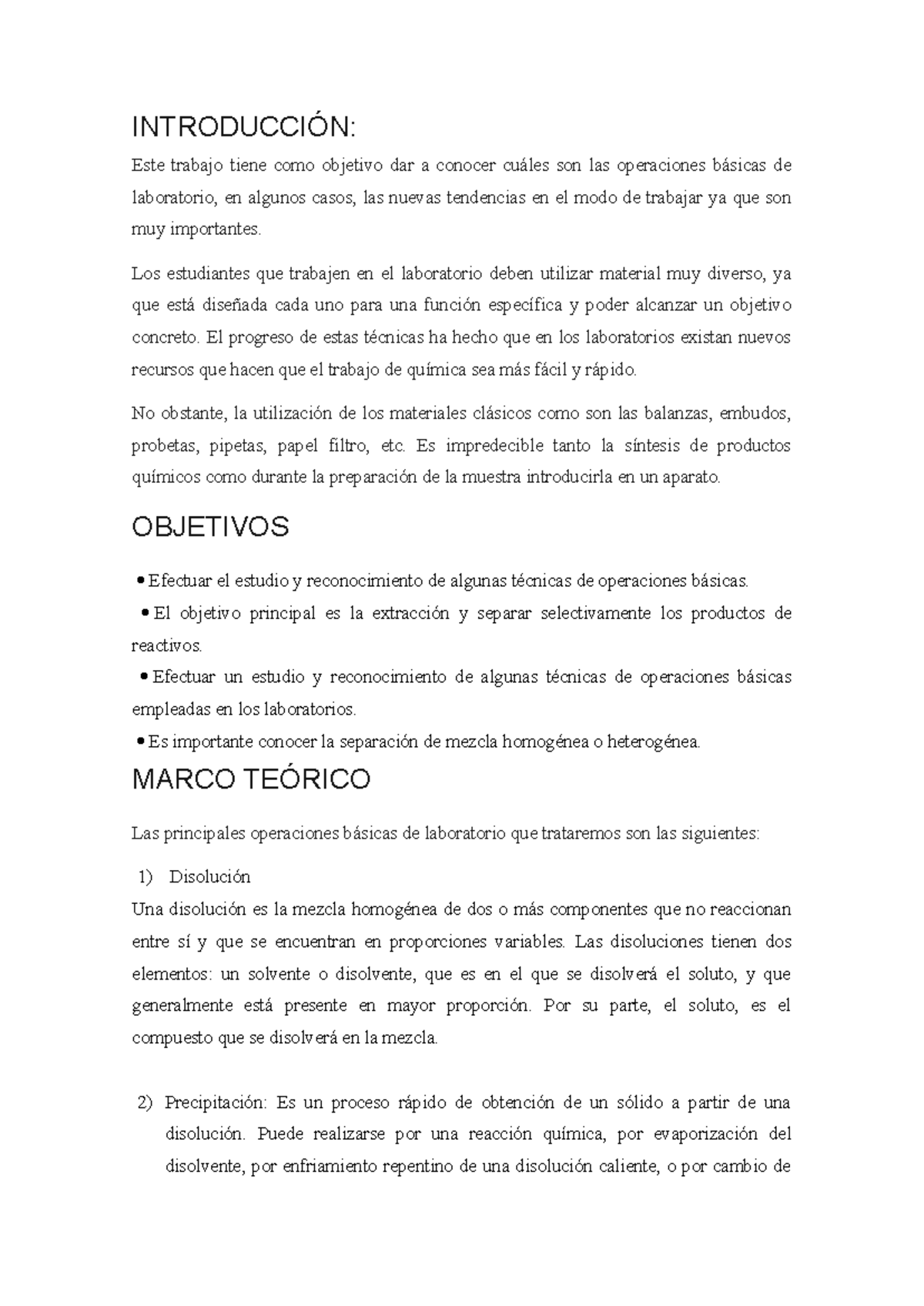 Partes del reporte 3 - Informe - INTRODUCCIÓN: Este trabajo tiene como ...