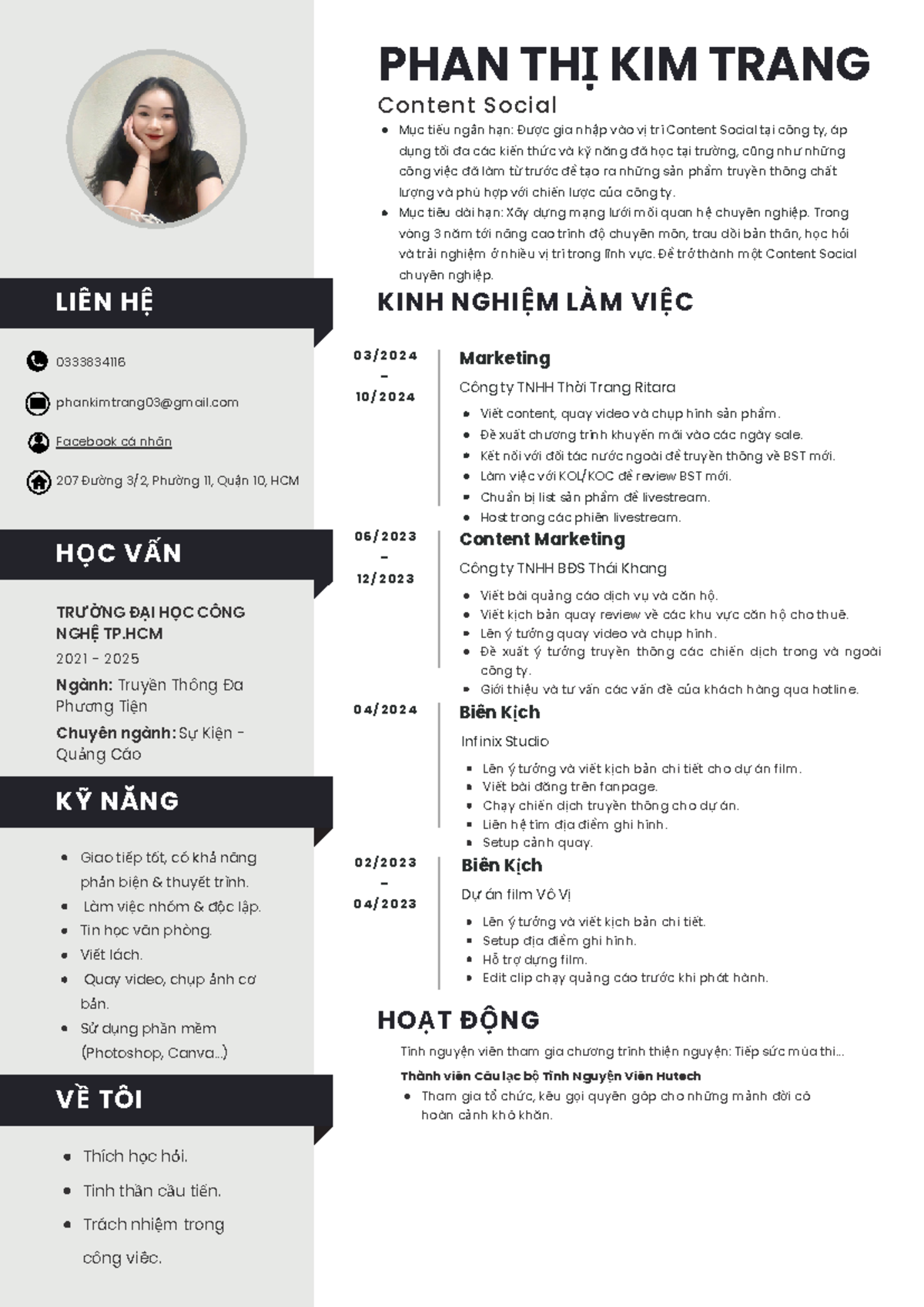 CV Phan Kim Trang - jkmjun - LIÊN HỆ HỌC VẤN 0333834116 phankimtrang03 ...