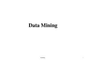 English 101 - 1. Introduction to Data Mining Florin Radulescu, Note de ...