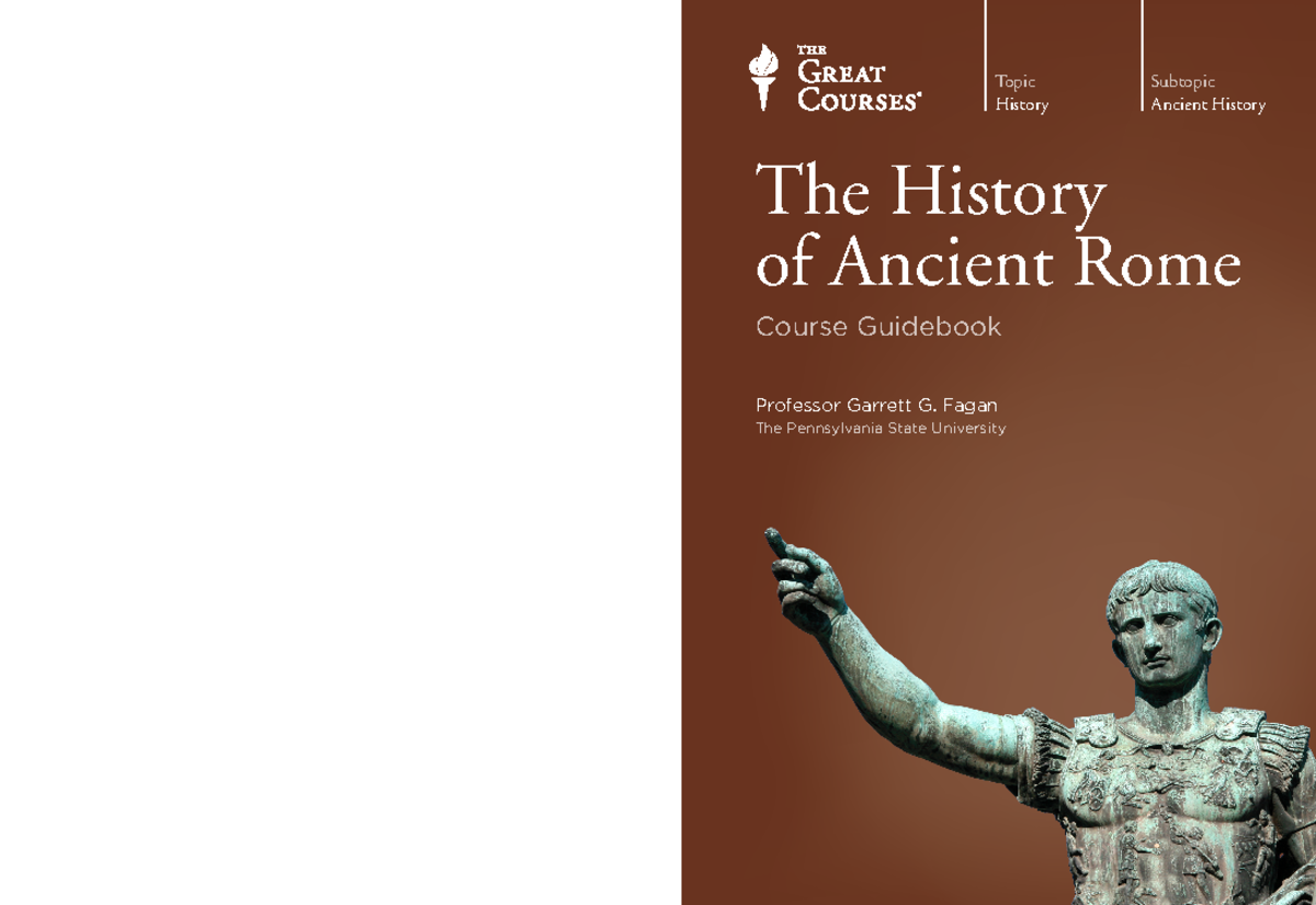 The History of Ancient Rome - The History of Ancient Rome Course ...