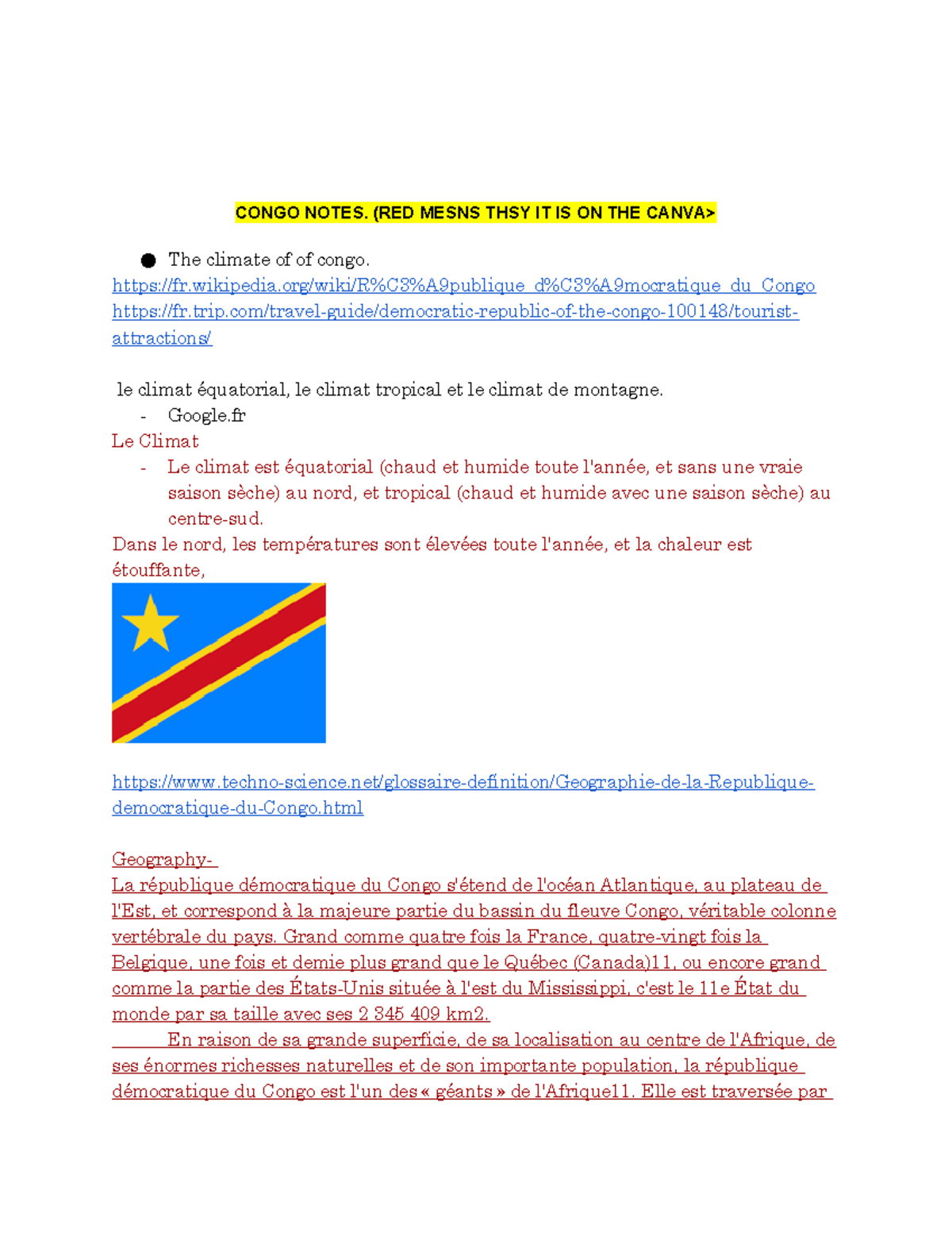 Congo Notes - This is it - CONGO NOTES. (RED MESNS THSY IT IS ON THE ...