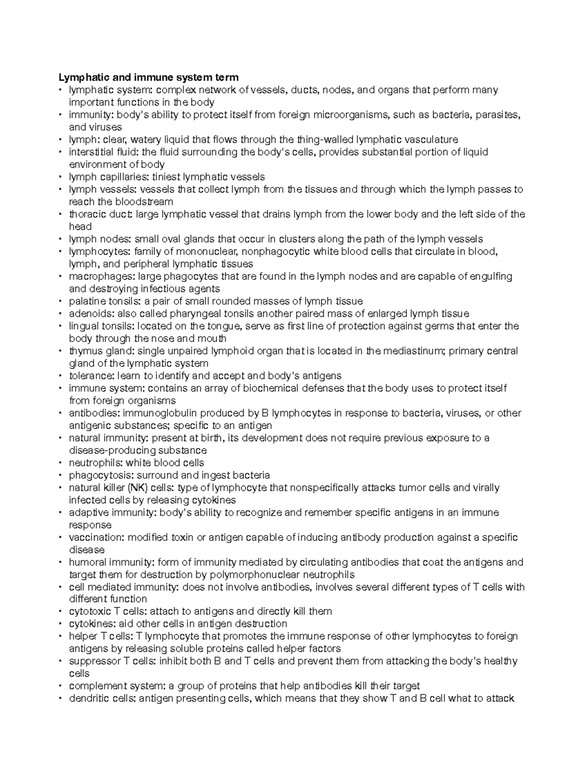 Ch 14 Lymphatic And Immune System Lymphatic And Immune System Term ch-14-lymphatic-and-immune-system-lymphatic-and-immune-system-term