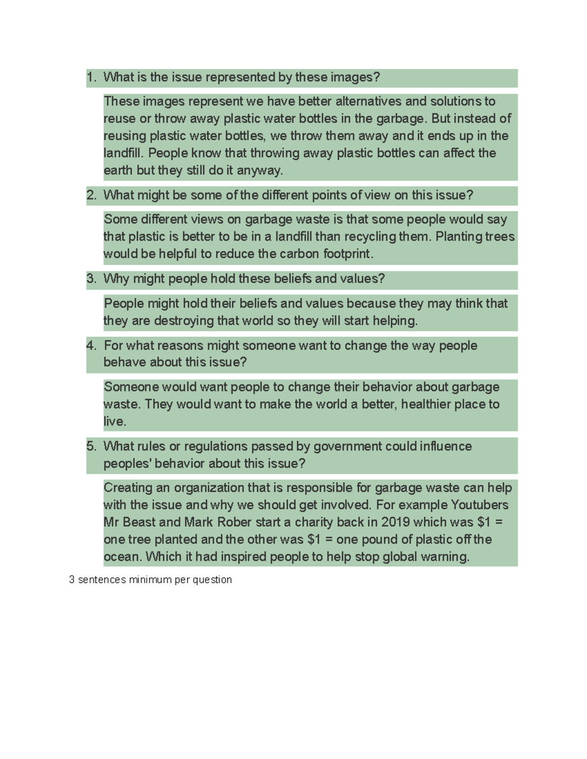 Copy of What is a Civic Issue - What is the issue represented by these ...