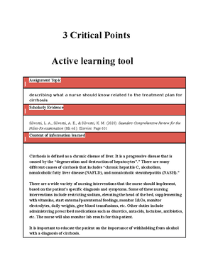 Ch. 50 - ada - Case Study, Chapter 50, Assessment and Management of ...