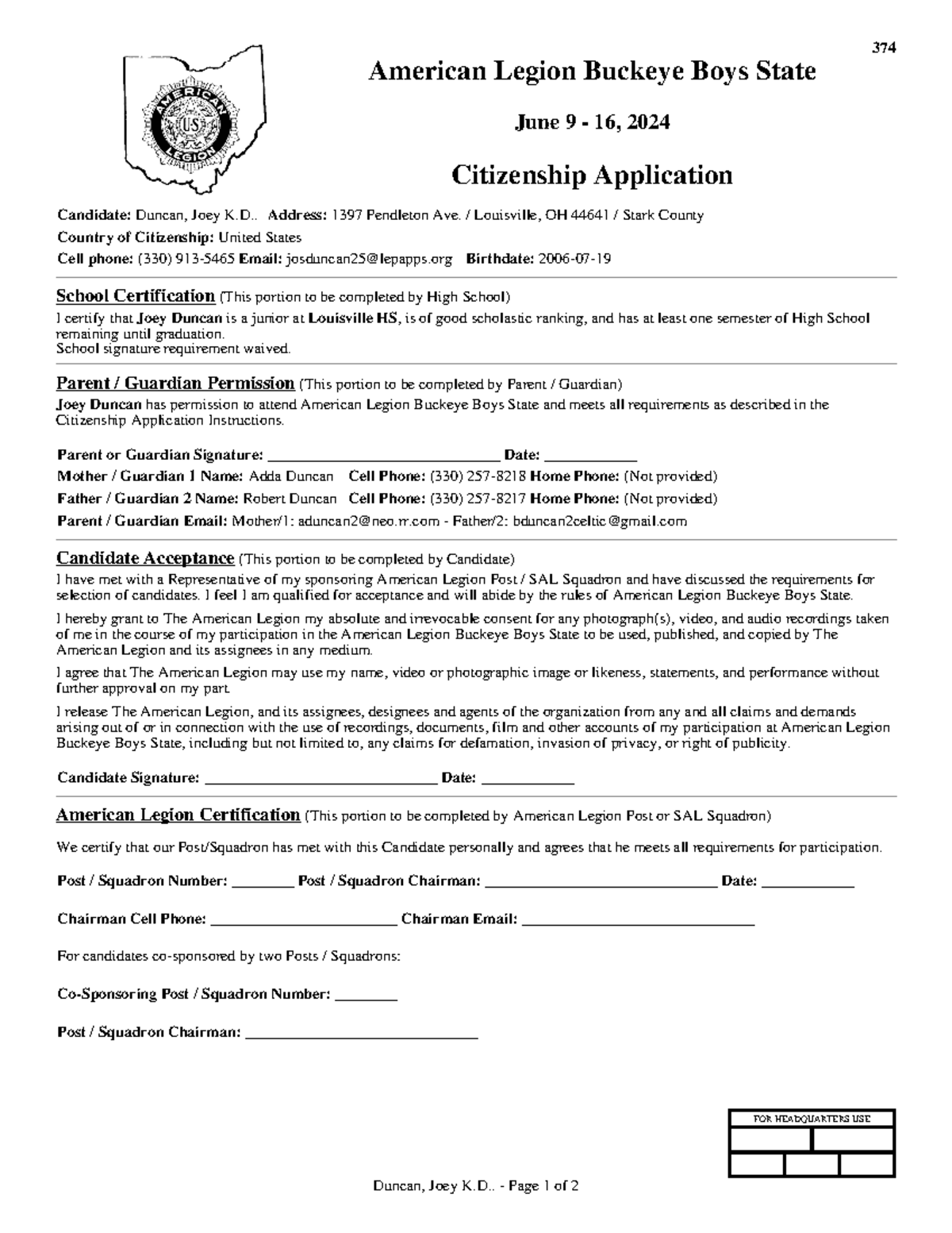 Buckeye Boys State-Citizenship-374 - 374 American Legion Buckeye Boys ...