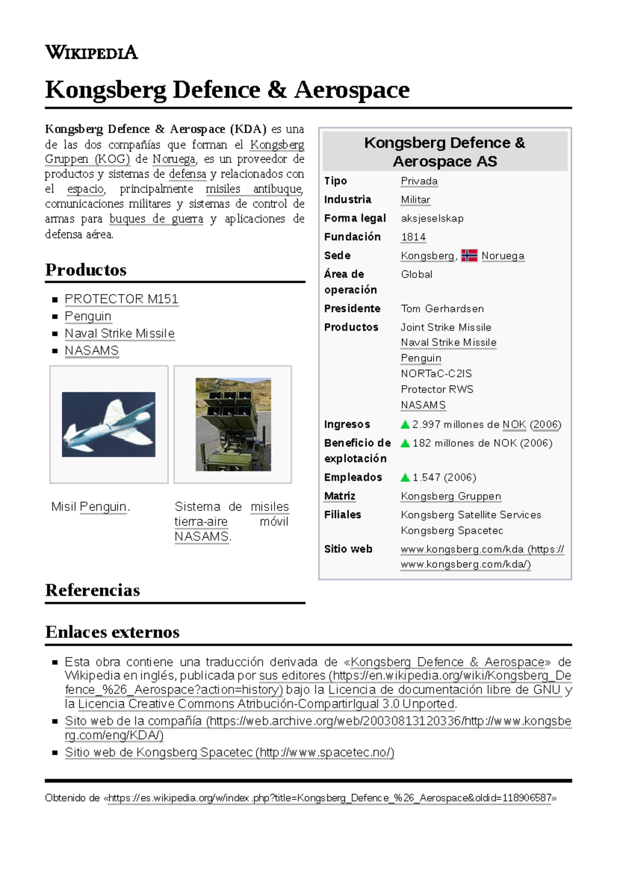 Kongsberg Defence & Aerospace - PROTECTOR M Penguin Naval Strike ...