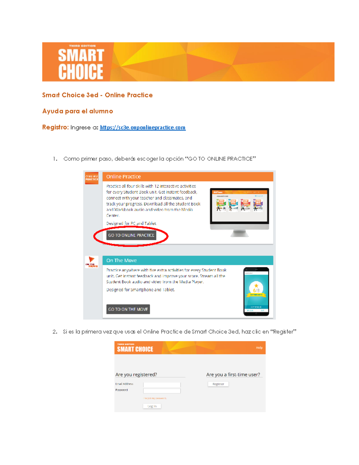 Guía rápida para el alumno - Smart Choice 3ed - Smart Choice 3ed ...