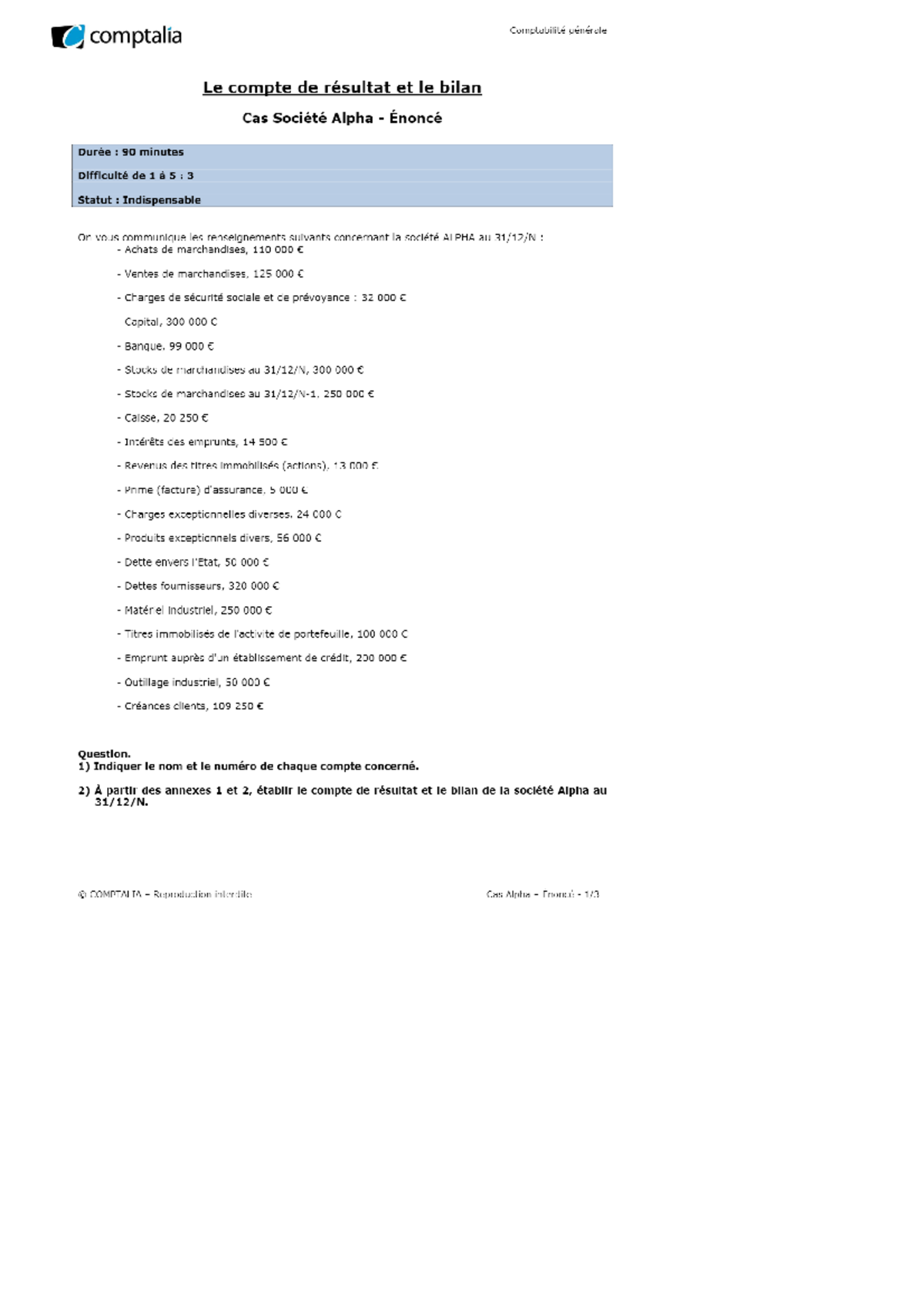 Compta CAS #1 - Enseignement moral et civique - Studocu