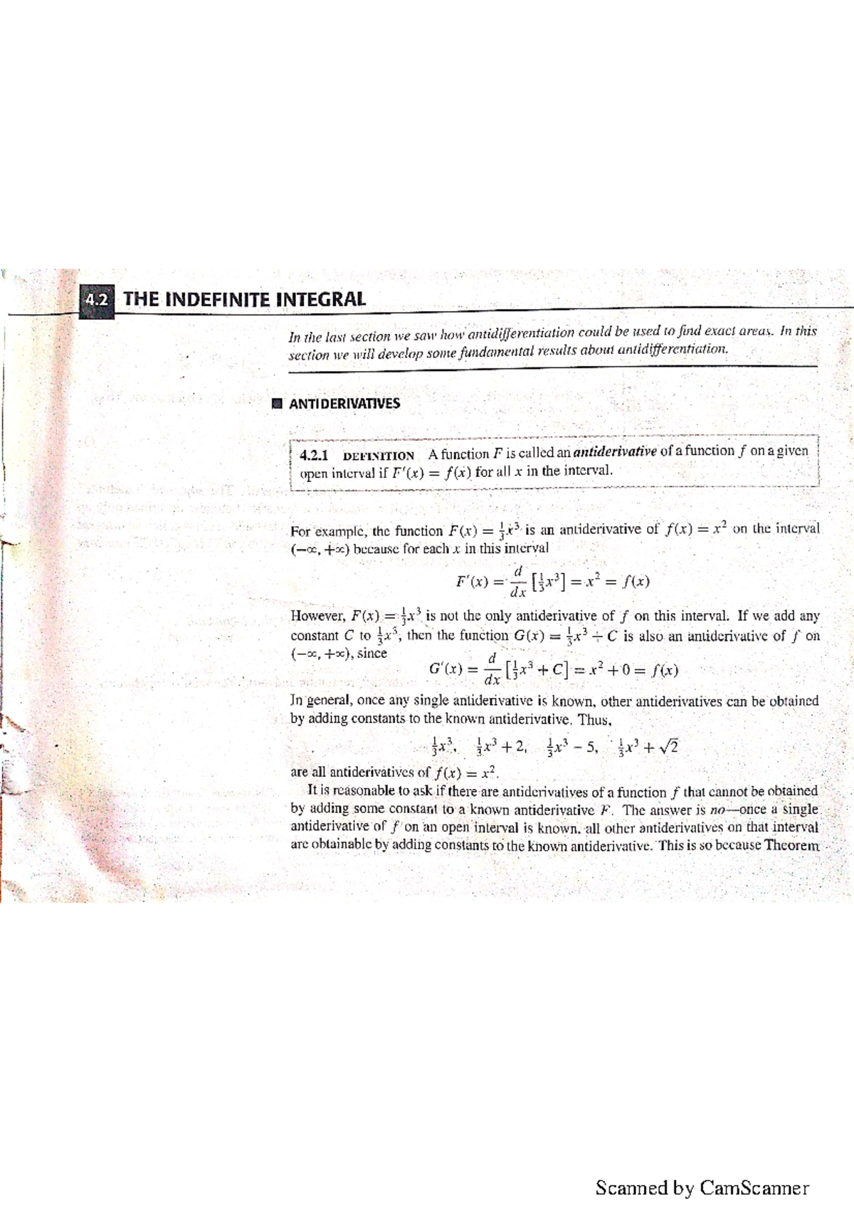 Calculus Chapter 4.2 10 th edition - Bsc Mathematics - UoK - Studocu