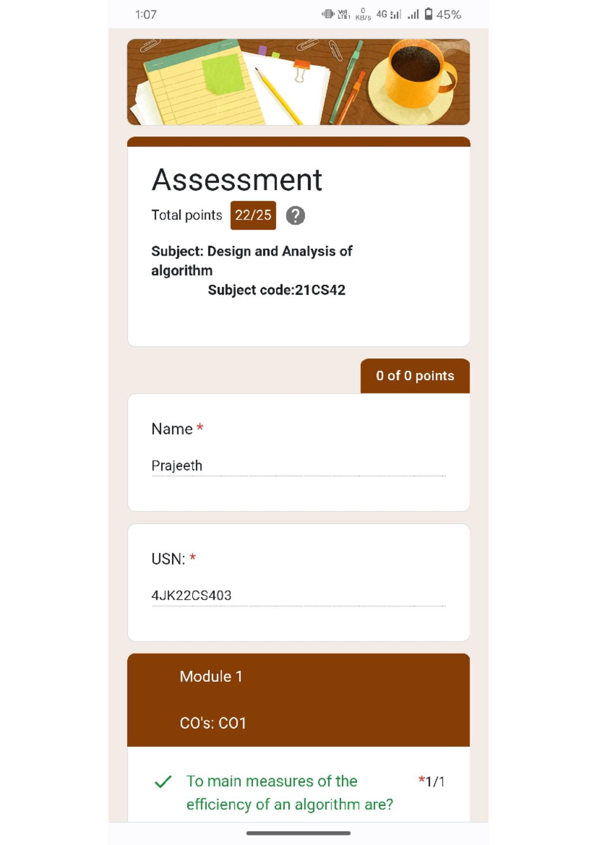 Daa prajeeth - Summary Computer science Engineering - Studocu