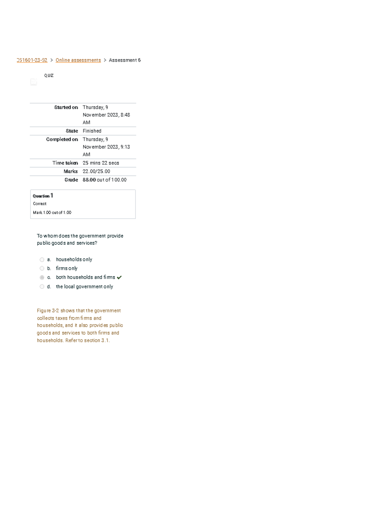 ECS1601 Assignment 6 Semester 2 2024 - CS1601-23-S2 Online assessments Assessment 6 Started on ...