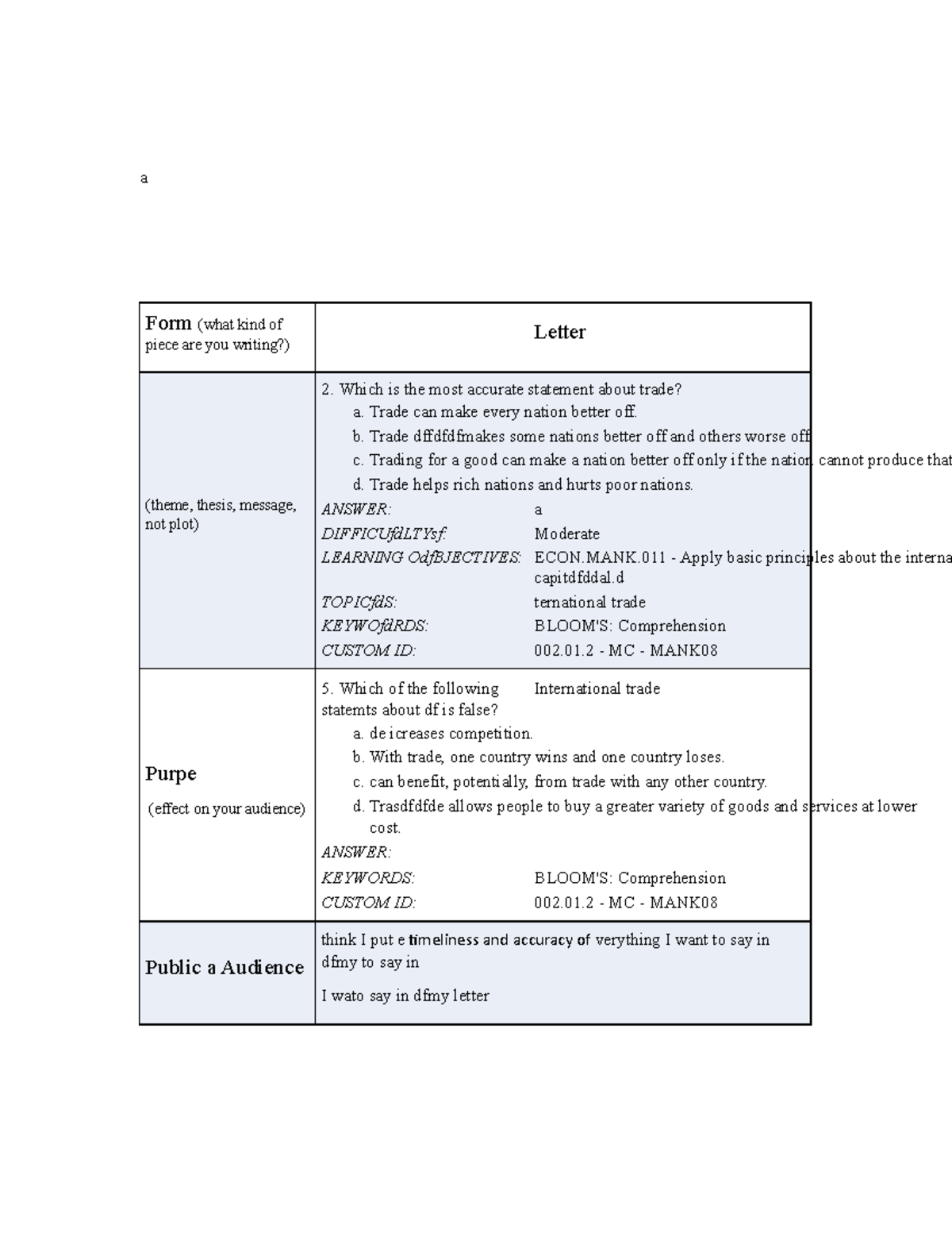 ADM0011-0 - textbook and nice note to learn - a Form (what kind of ...