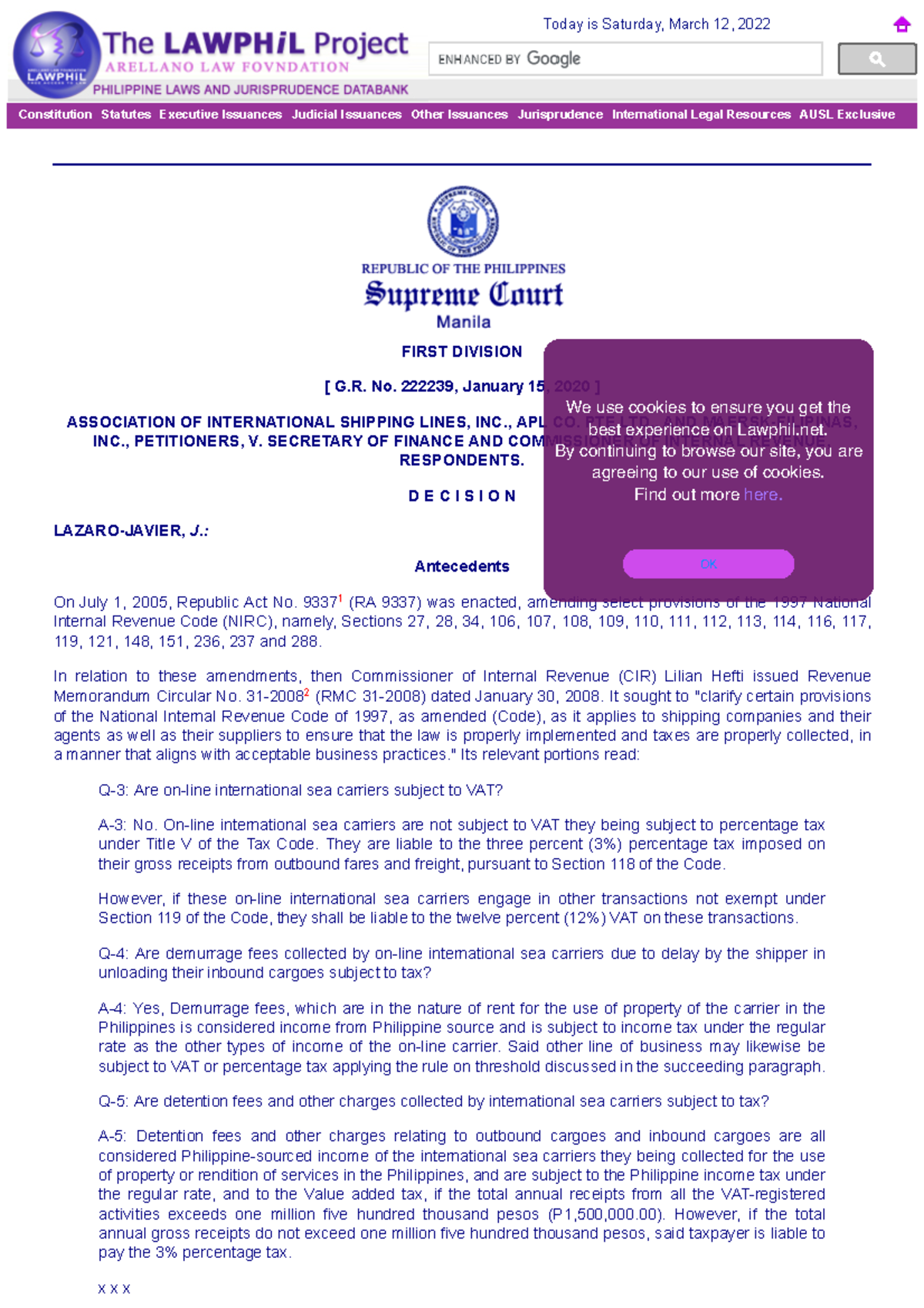 Gr 222239 2020 - Gr number uploaded in 2020. - Constitution ...