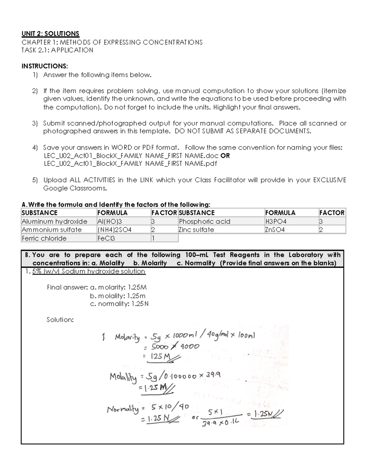 Medical Laboratory Science Reviewer and Assignment - Studocu