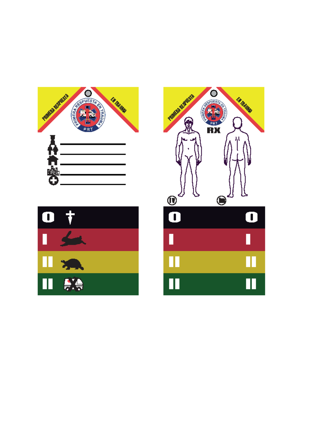 Triaje STAR - Cartilla - Laboratorio Clínico - PRIMERA RESPUESTA RX EN ...