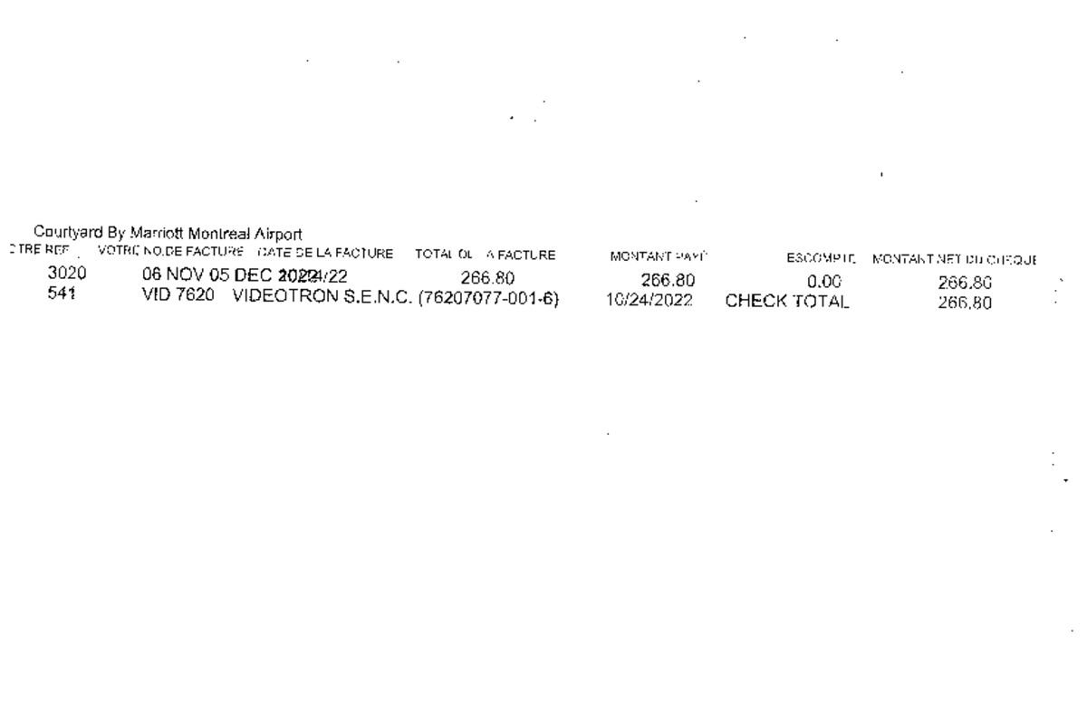 18- 06 NOV 05 DEC- Videotron - 401-100-VA - Studocu