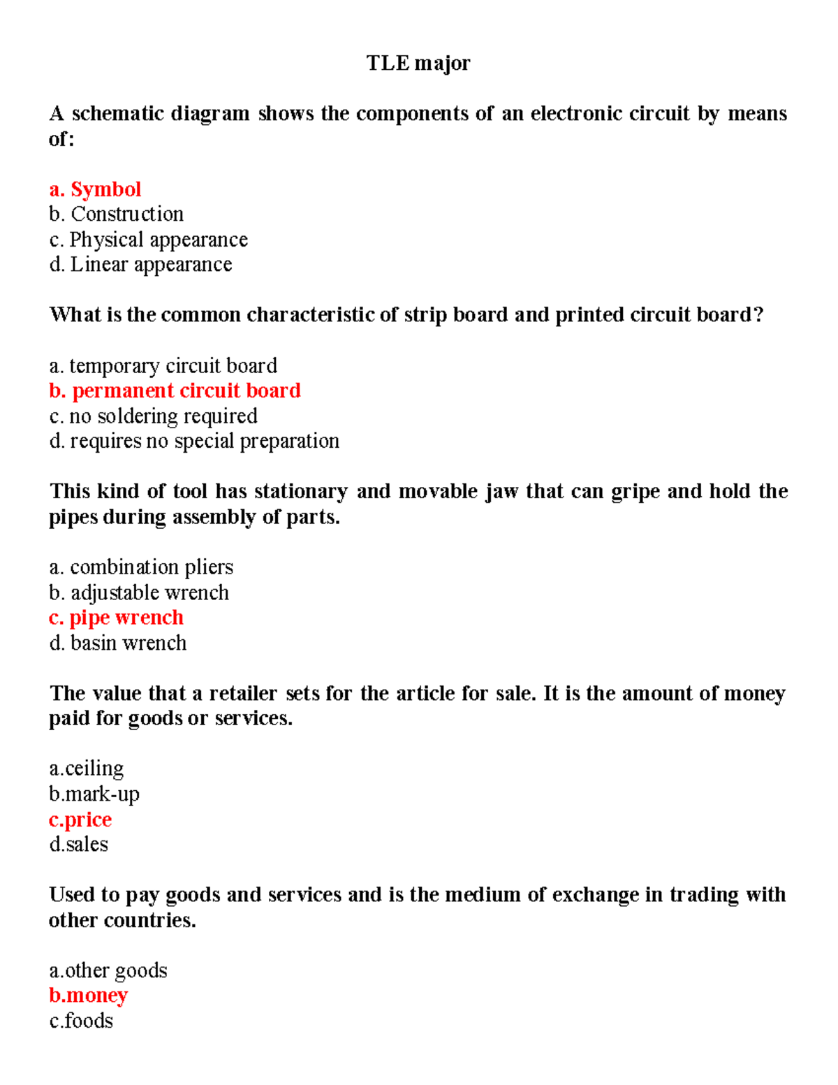 Share TLE major - Part 1 - Jjjdjd - TLE major A schematic diagram shows ...