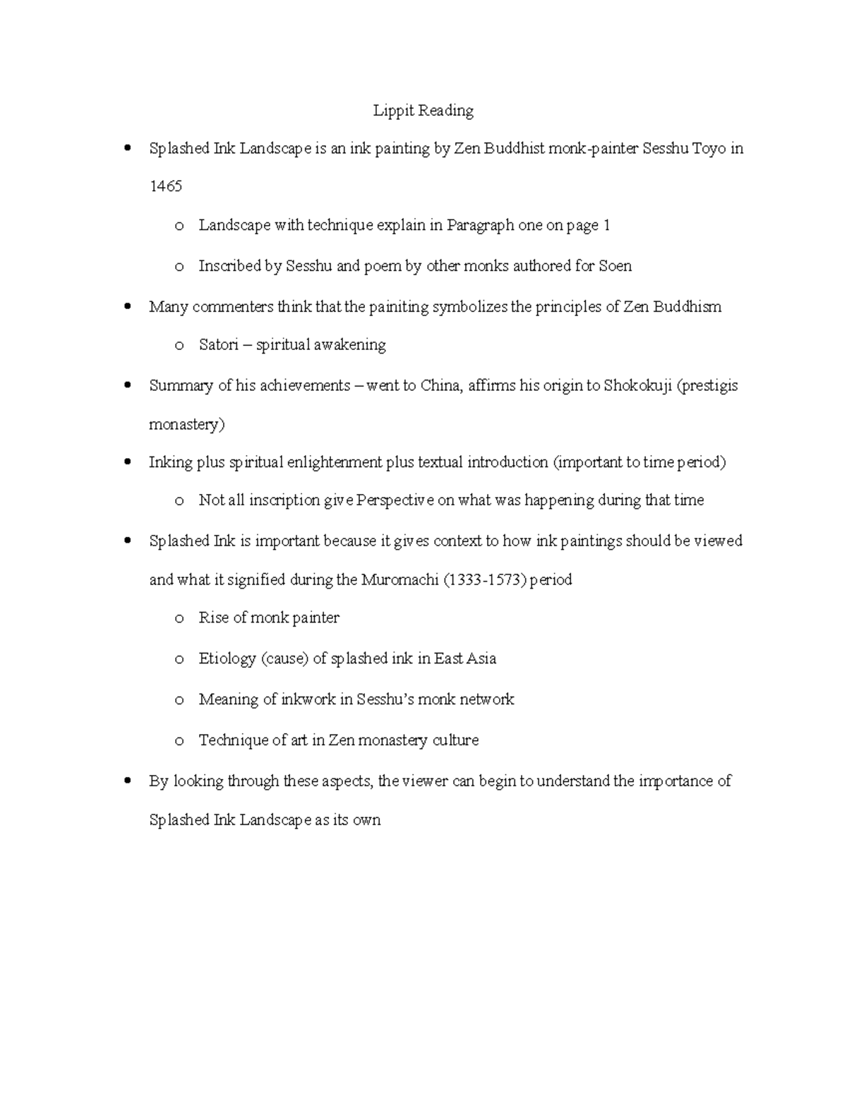 Lippit Reading - Lippit Reading Splashed Ink Landscape is an ink ...