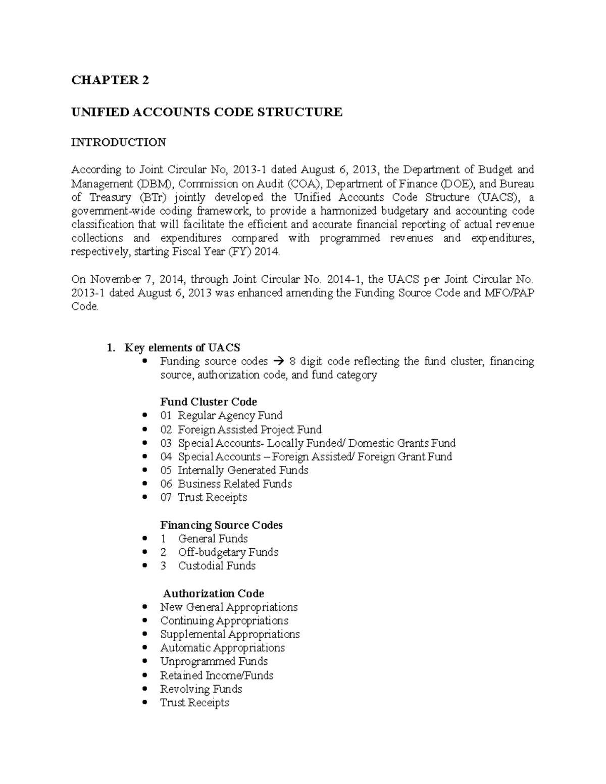 Chapter-2 - Jwiwnsvakmaab - CHAPTER 2 UNIFIED ACCOUNTS CODE STRUCTURE ...
