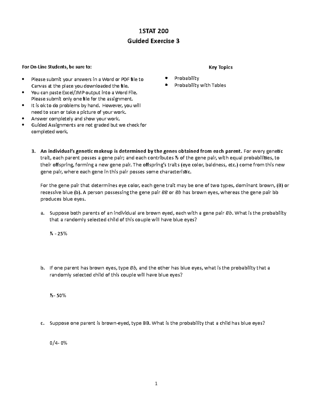 STAT 200 2021 GE3 - prof Ilvento - 1 STAT 200 Guided Exercise 3 For On ...