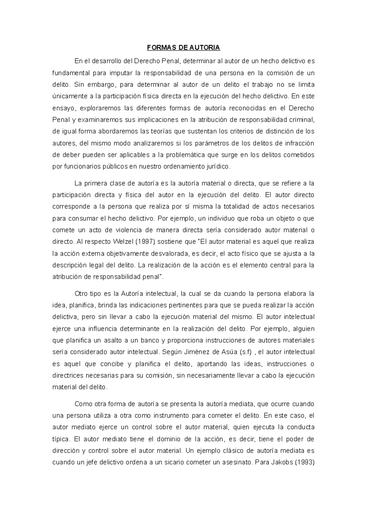 Formas DE Autoria - información que pueda servir para otro estudiante ...