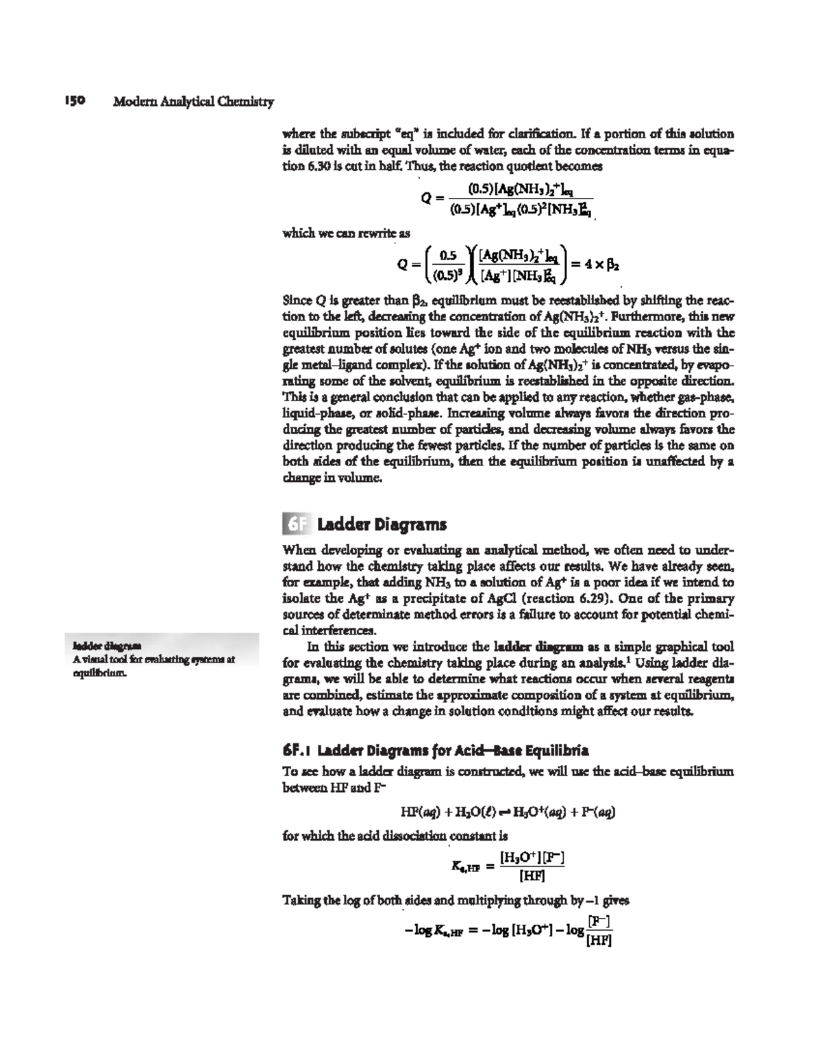 Ladder Diagrams - Analytical Chemistry - Studocu
