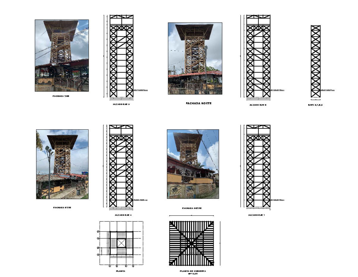 Mirador-Model - ededede - 4. FACHADA SUR FACHADA NORTE FACHADA ESTE ...