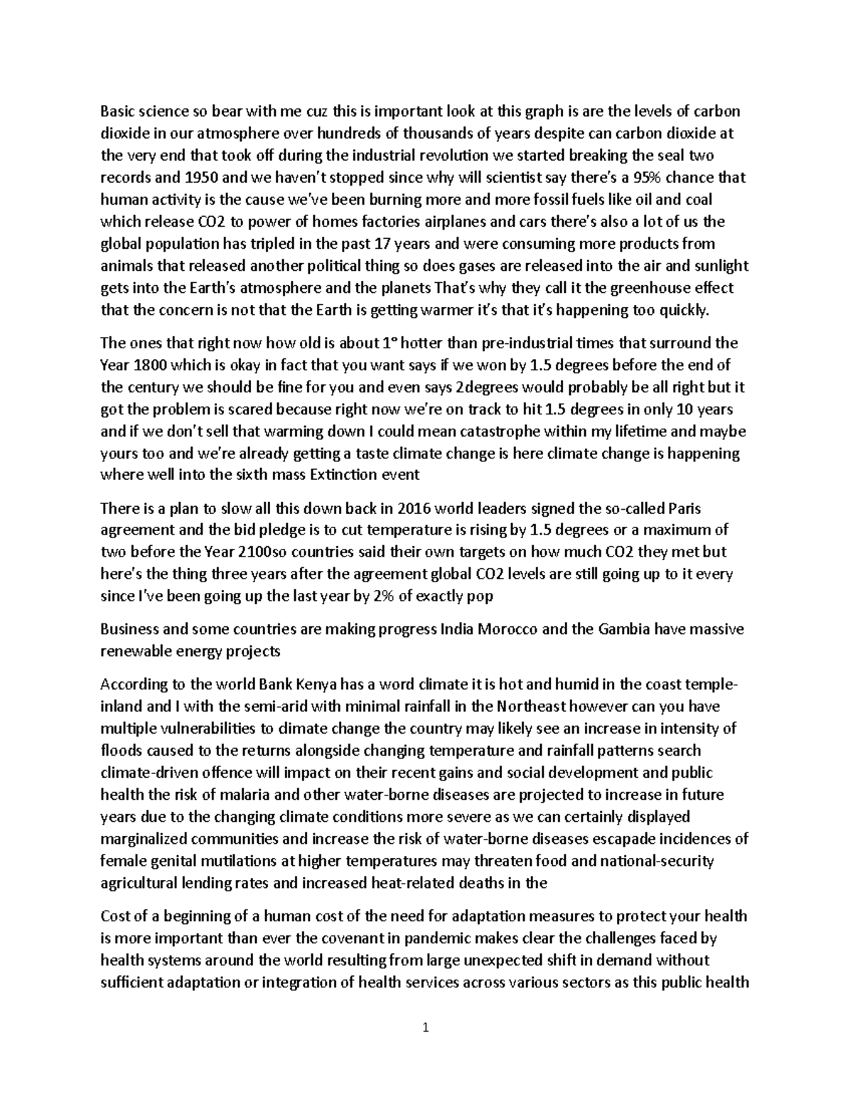 Draft - lecture notes - Basic science so bear with me cuz this is ...