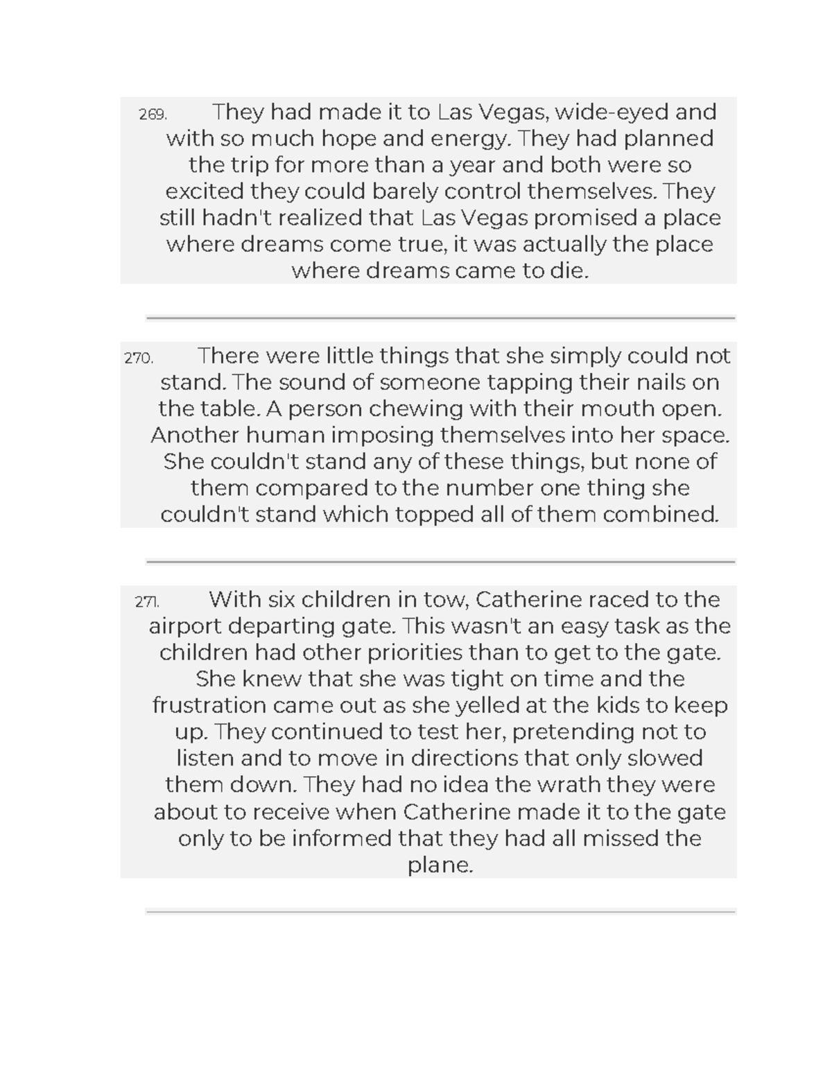 Wondering the bitter truth-78 - They had made it to Las Vegas, wide ...