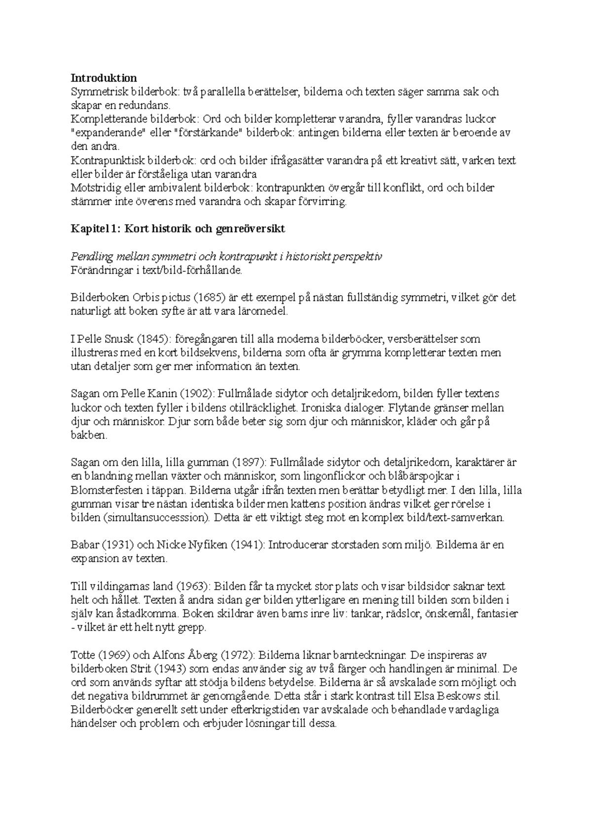 Bilderbokens pusselbitar - intro och kap 1 - Introduktion Symmetrisk ...