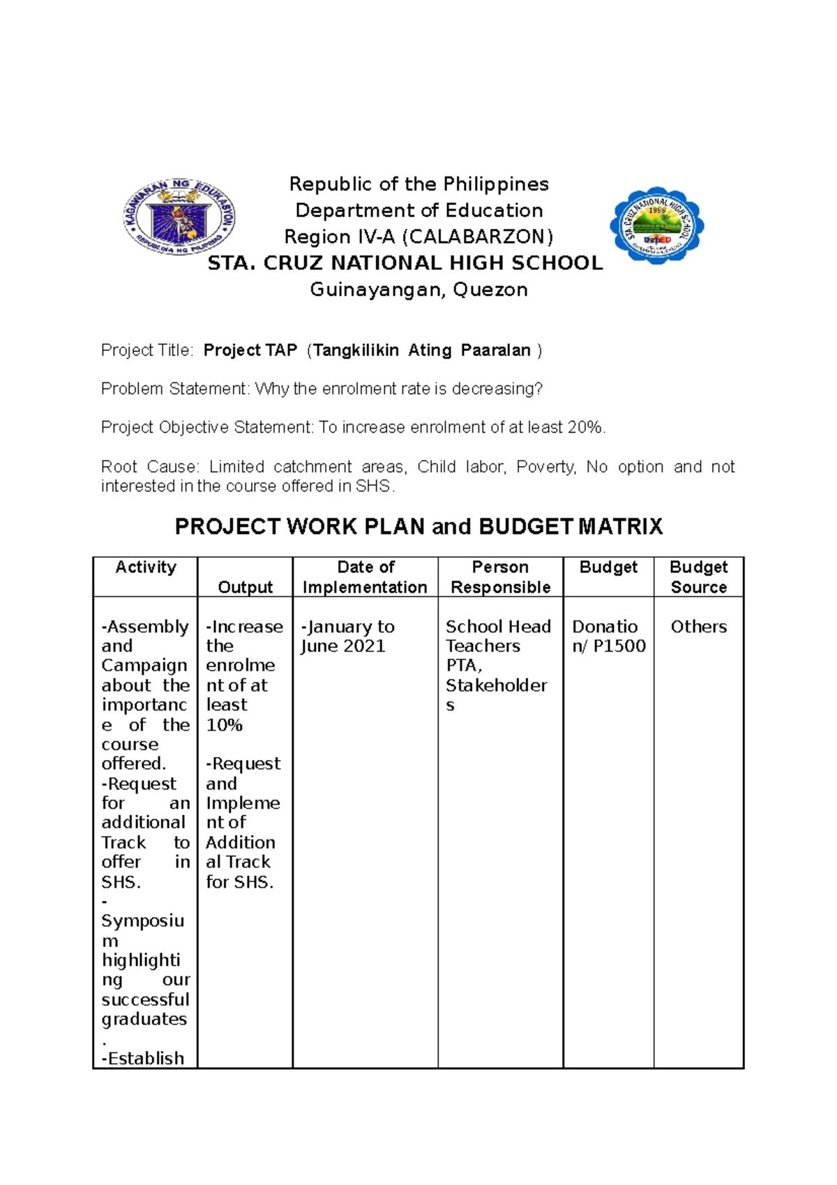 AIP DAW - For my coordinator ship - Republic of the Philippines ...