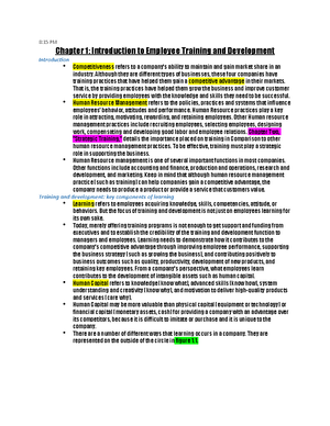 Chapter 3 Needs Assessment Summary - Chapter 3: Needs Assessment ...
