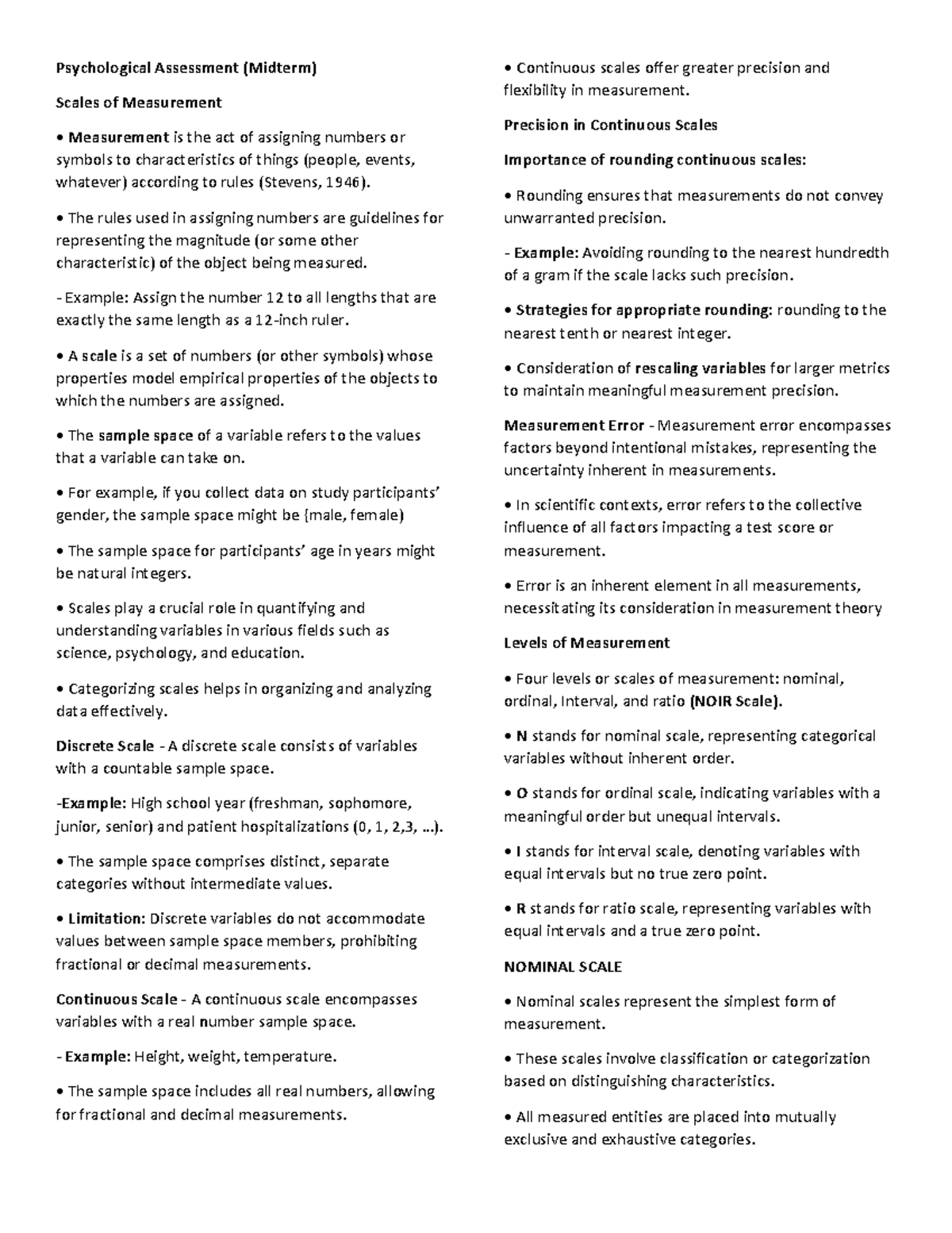Psychological-Assessment-Midterm - Psychological Assessment (Midterm ...