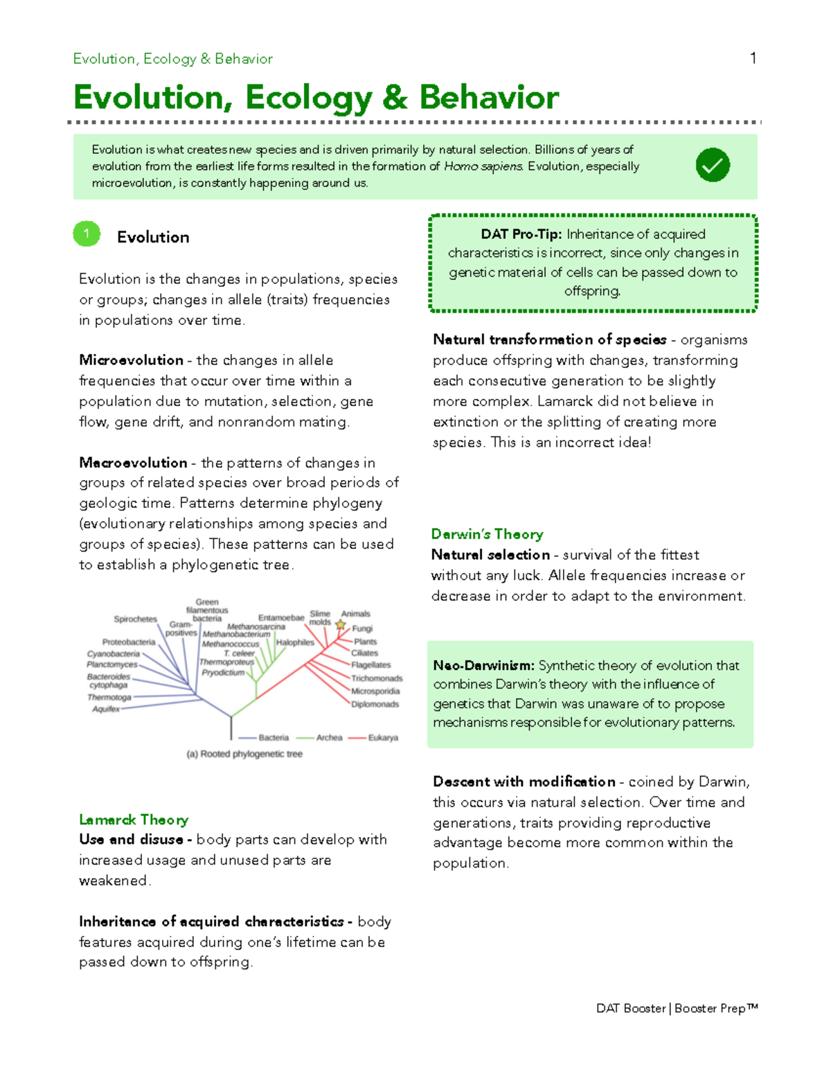 Feralis-Booster Chapter 6 - Evolution, Ecology, and Behavior - Natural ...