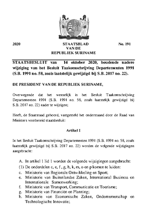 Het decentralisatieproces in suriname achtergrond dlgp 1 de ...