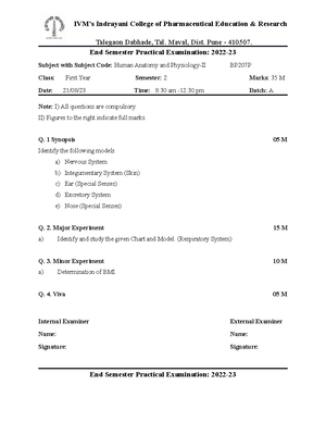 202 REV MAR April 2023 - Question paper of the university mba program ...