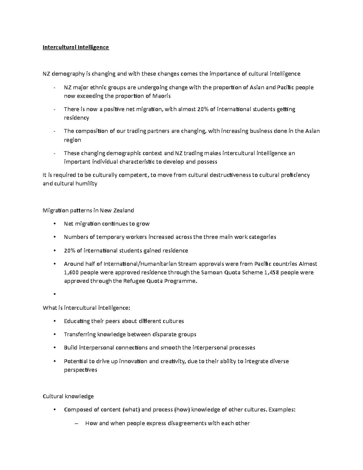 Intercultural Intelligence - What is intercultural intelligence ...