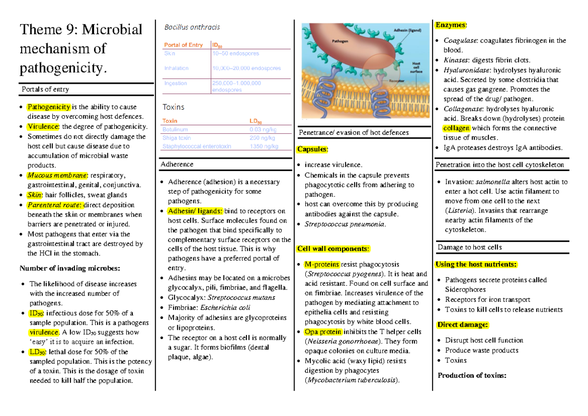 Theme 9 - BOT161 - Theme 9: Microbial mechanism of pathogenicity ...